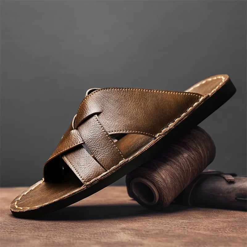 Verano Leather Sandals – Oliver Fenwick